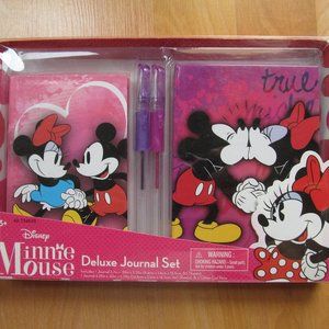 Disney | Other | Disney Minnie Mouse Deluxe Journal Set | Poshmark